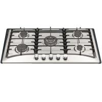 China Stainless Steel Panel 5 Burner Built In Hob Multifunction for sale