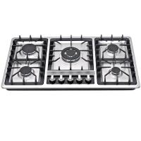 China House 5 Burner Built In Gas Hob Contemporary Flameout Protection for sale