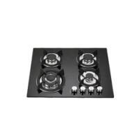 China Electronic Ignition Kitchen Stove Cooker Built In 4 Burner Tempered Glass Gas Hob for sale