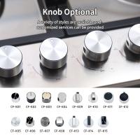 China 2000W Built In Gas Hob 5 Burners Kitchen Stainless Steel Cooker Gas Stove for sale