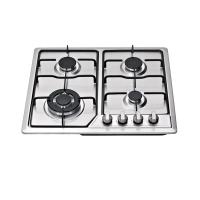 China Electronic Ignition 4 Burner Gas Hob Stove Stainless Steel for sale