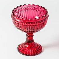 China 160ml Glass Kitchen Wares 5.6 Oz Vintage Ice Cream Coloured Glass Sundae Dishes for sale