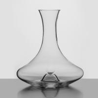 China 2000ml Modern Wine Decanters 70oz Hand Blown Glass Decanter Lead Free for sale