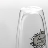 China Clear Insulated Double Wall Drinking Glass 12oz Clear Heat Resistant Tumbler 340ml for sale