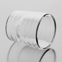 China 5 Ounce Cortado Double Wall Drinking Glass Cup Insulated 142ml Hand Blown for sale