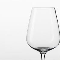 China 18 Ounce Glass Drinking Goblets Transparent 515ml Long Stem Crystal Wine Glasses for sale