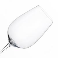 China 940ml Clear Crystal Long Stem Wine Glasses Lead Free 33 Oz Oversize Hand Blown for sale