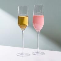 China 10.5oz Crystal Vintage Champagne Glasses Lead Free 300ml Sparkling Wine Glasses for sale
