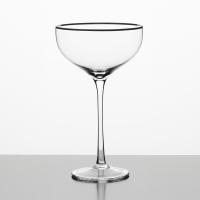 China 12 Ounce Martini Glass Drinking Goblets 341ml Long Stem Coupe Cocktail Glasses for sale