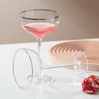 China 12 Ounce Martini Glass Drinking Goblets 341ml Long Stem Coupe Cocktail Glasses for sale