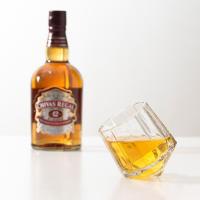 China 7 Ounce Glass Drinking Cups 200ml Diamond Crystal Whisky Glasses Machine Pressed for sale