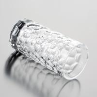 China Crystal Highball Glass Drinking Cups 320ml Pressed Tumblers 11.2Oz Lead Free for sale