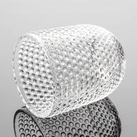 China 11 Oz Hobnail Embossed Drinking Glasses Tumblers Transparent 315ml Old Fashioned for sale