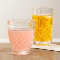China Whisky Old Fashioned Glass Tumblers 11 Ounce Crystal Lowball Glasses Lead Free for sale