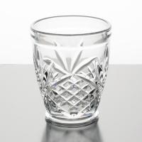 China Whisky Old Fashioned Glass Tumblers 11 Ounce Crystal Lowball Glasses Lead Free for sale