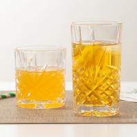 China Old Fashioned Lowball Heavy Crystal Rocks Glasses 10oz 285ml Lead Free for sale