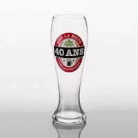 China Hand Blown 700ml Crystal Glass Drinking Cups Lead Free Custom Pilsner Beer Glasses for sale