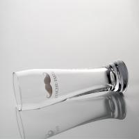 China Handmade 18Oz Tall Pilsner Beer Glasses Clear 510ml Mouth Blown Customized for sale