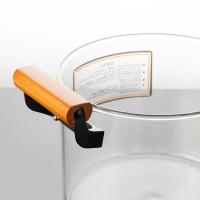 China 3.3L Clear Glass Kitchen Wares Saucepan Heat Resistant Glass Cookware Stovetop for sale