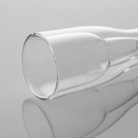 China Custom Clear Upside Down Beer Glass 235ml Hand Blown 8 Oz Double Wall Cups for sale