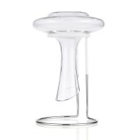 China 1800ml Crystal Wine Decanter Carafe 64 Oz Hand Blown Glass Wine Decanter Lead Free for sale