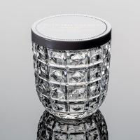 China 315ml Clear Storage Canister Multipurpose 11oz Small Glass Candle Cups for sale
