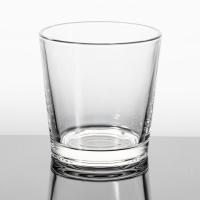 China Tapered Decorative Glass Cylinder Vases 4.5 Inch Height Machine Pressed for sale