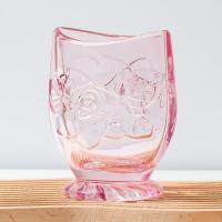 China Decorative Glass Fish Shaped Vase Creative Spray Color 4.5 X 3.25 X 5.45 Inch for sale