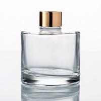 China Refillable Glass Diffuser Jar 200ML Machine Made Empty Glass Diffuser Bottles for sale
