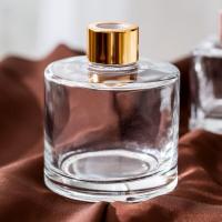 China Refillable Glass Diffuser Jar 200ML Machine Made Empty Glass Diffuser Bottles for sale