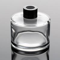 China 200ml Clear Home Decoration Glass Machine Made 7oz Empty Reed Diffuser Bottles for sale