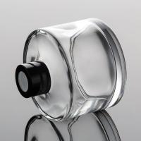 China 200ml Clear Home Decoration Glass Machine Made 7oz Empty Reed Diffuser Bottles for sale