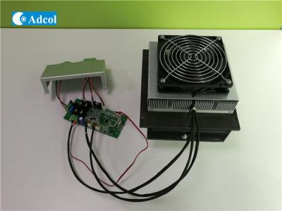 China Compact 100W 48VDC Thermoelectric Air Conditioner With Controller And Cover for sale