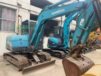 China Sunward SWE60 Mini Excavator with Original Hydraulic Valve and 0.23m3 Bucket Capacity for sale