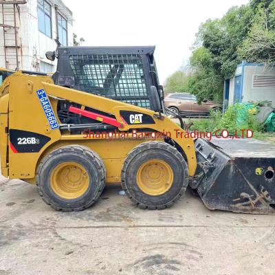 China Strong Power and Hydraulic Stability Small Machine Used Skid Steer CAT 226 for sale