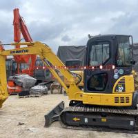 China Komatsu PC55MR Mini Excavator with 90% Degree and Original Hydraulic Cylinder for sale