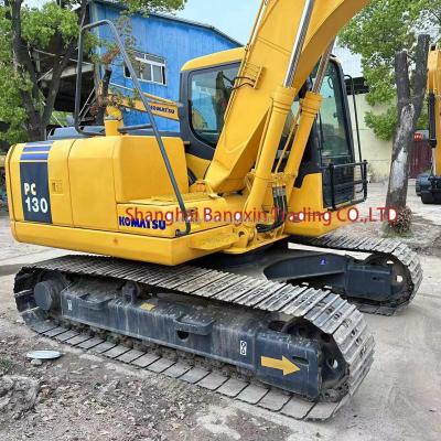 China 0.5m3 bucket capacity komatsu pc130-7 mini excavator with strong power and stability for sale