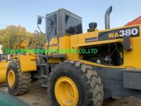China Used Komatsu WA380 Wheel Loader Machine with Free Shipping and 7 Days Delivery Time for sale