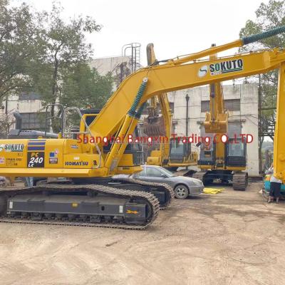 China Made Small Machine Used Mini Excavator Komatsu PC240 with Original Hydraulic Cylinder for sale