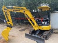 China 3 Ton Used Mini Excavator Komatsu PC30 with Free Shipping and Flexible Maneuverability for sale