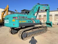 China 20ton used excavator kobelco sk200-6e with 7 days delivery time and all normal functions for sale