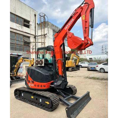 China Made in CE/EPA Certified Original Japan Second Hand Crawler Excavator Hitachi ZX50U for sale