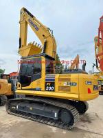 China hydraulic stability 20ton heavy machine crawler excavator used excavator komatsu pc200 for sale