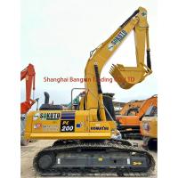 China Free Shipping 20 Ton Machine Crawler Excavator Year 2020 Used Excavator Komatsu PC200 for sale