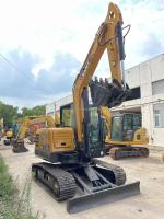China Small Size Big Power SANY SY55C Mini Excavator with Original Hydraulic Cylinder for sale