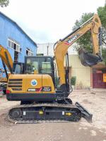China Small Size Big Power SANY SY55C Mini Excavator with Original Hydraulic Cylinder for sale