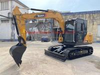 China Used SANY SY75C Crawler Excavator Year 2020 All Functions Normal Free Shipping for sale
