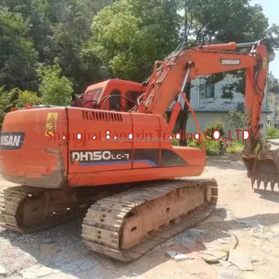 China Doosan DH150LC-7 Excavator All Functions Normal EPA/CE Certified Used and Affordable for sale