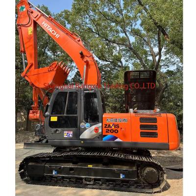 China Used Hitachi ZX200 Excavator with 109.6 K Working Hours in Excellent Condition for sale
