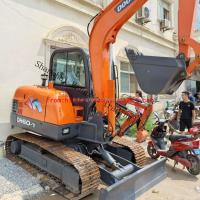 China 700 Working Hours Used Doosan DH60-7 Crawler Excavator with 1 and After Sales Support for sale
